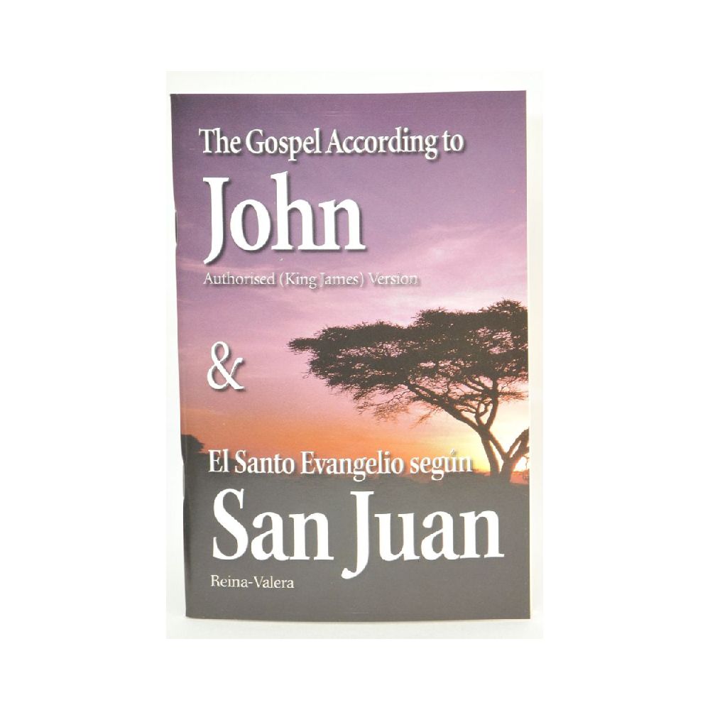 Spaans-Engels Johannesevangelie – Gereformeerde Bijbelstichting